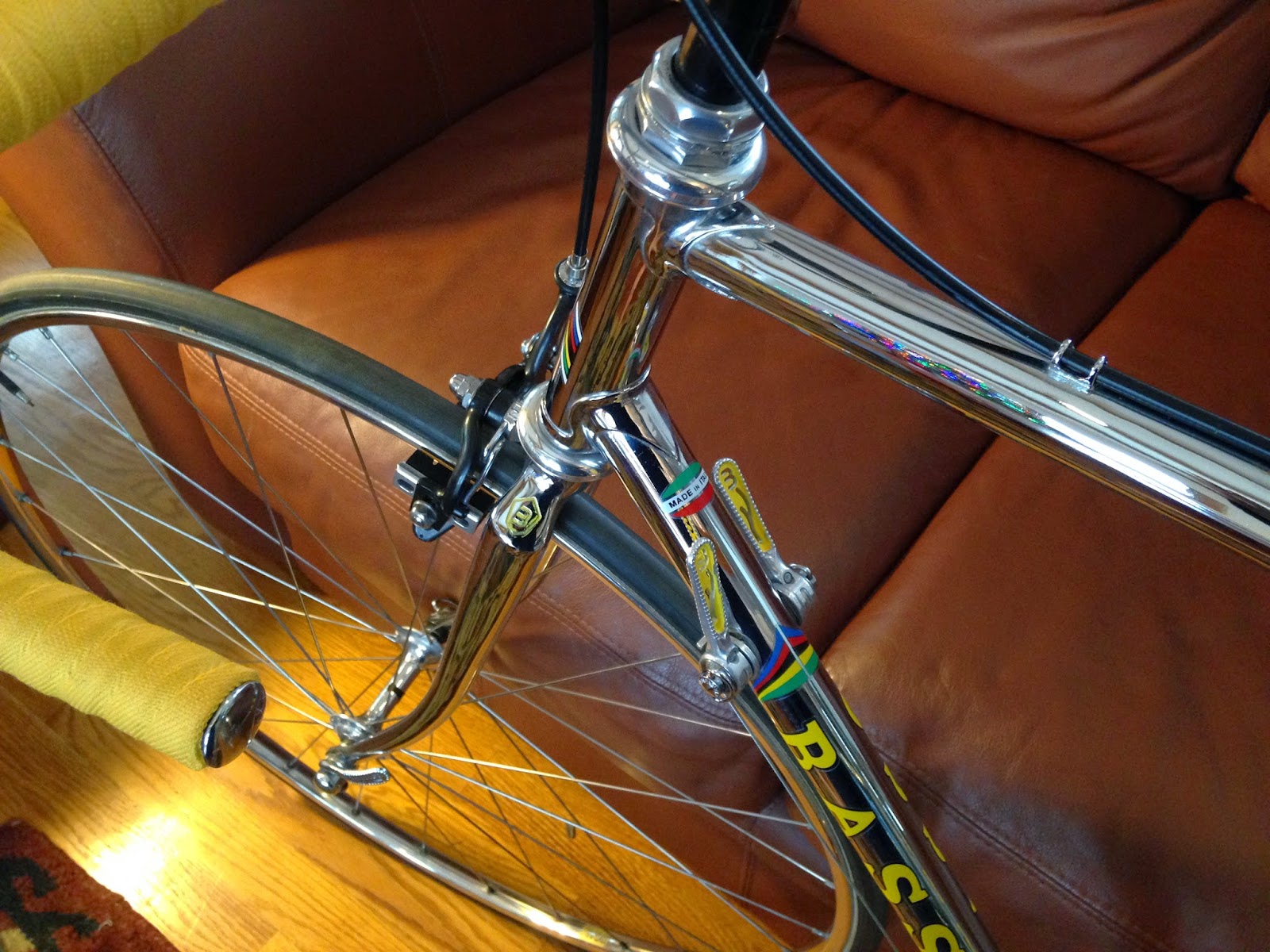 Velo Classics: Basso Gap 1981 - All Chrome, Fully Pantographed Weight ...